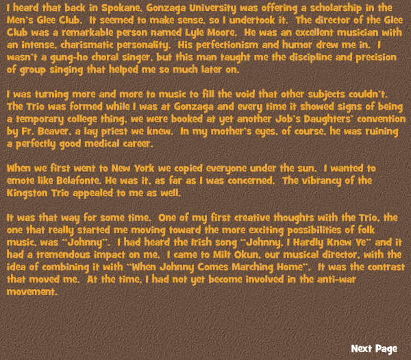 Chad Mitchell Trio - Then & Now - Official Website