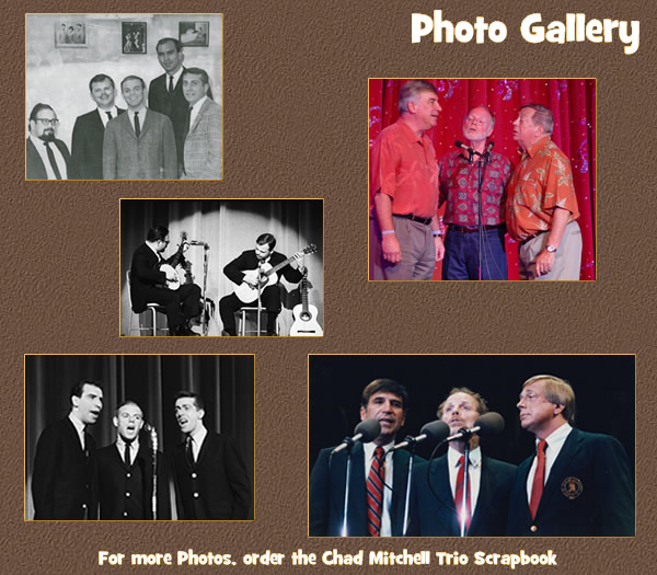 Chad Mitchell Trio - Then & Now - Official Website
